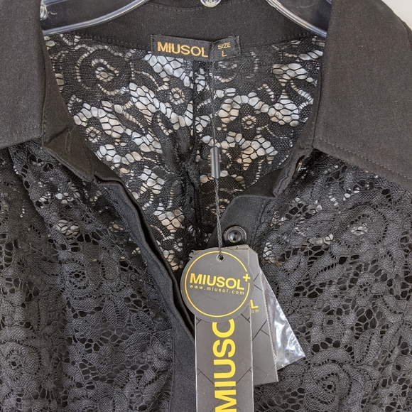 Miusol | Dresses | Nwt Miusol Black Lace 95s Style Dress | Poshmark